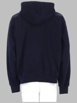Drole De Monsieur Felpa Con Zip E Cappuccio