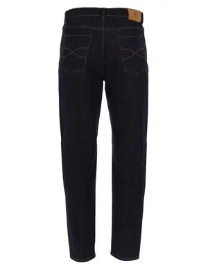 Brunello Cucinelli Jeans In Denim Di Cotone