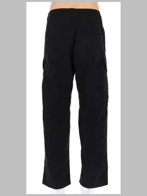 Stone Island Pantalone Cargo In Twill
