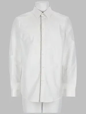 Burberry Camicia Con Finiture "check