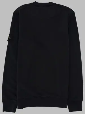Stone Island Felpa Con Patch Logo