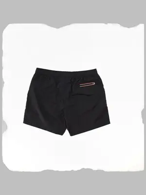 Moncler Costume Da Bagno Con Patch Logo