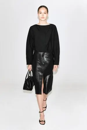 Cos Sculpted Boat-neck Blouse