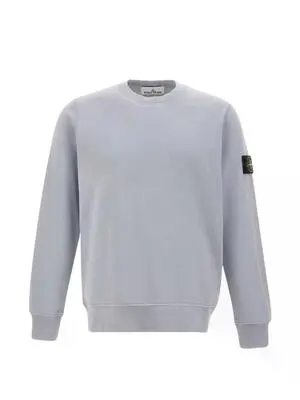 Stone Island Logo-patch Sweatshirt - Blue