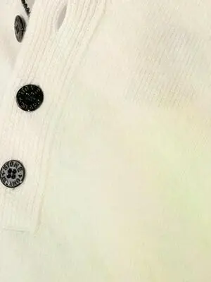Stone Island Lambswool Regular-fit Half-zip Jumper With Button Placket