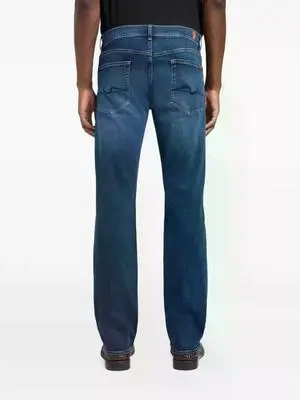 7 For All Mankind Standard Straight-leg Jeans - Blue