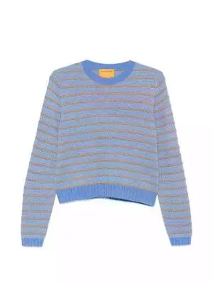Guest In Residence Cashmere Cable-knit Sweater - Blue