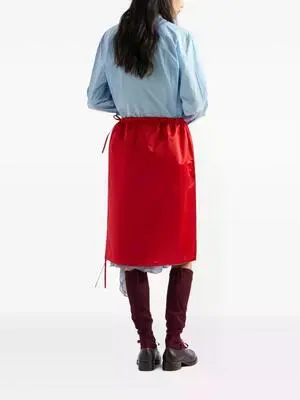 Prada Satin Skirt