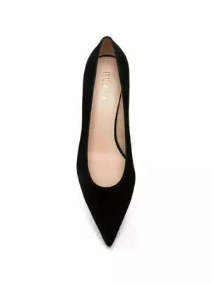 Furla Pointed-toe Suede Pumps