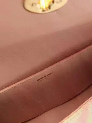 Burberry Leather-trimmed Shoulder Bag