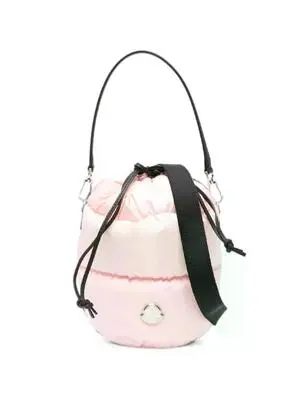 Moncler Caradoc Padded Bucket Bag - Pink