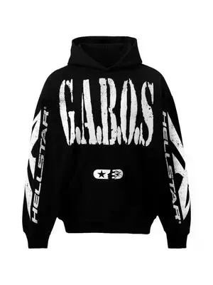 HELLSTAR G.a.b.o.s. Logo-print Hoodie - Black