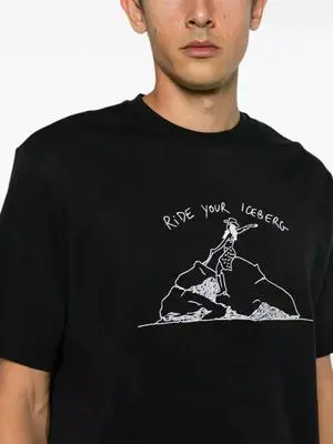 Iceberg Short-sleeve Embroidered T-shirt