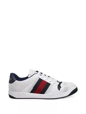 Gucci Screener Sneakers - White