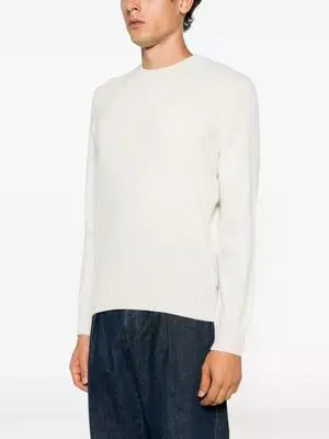 MAGAZZINO RICAMBI Ribbed-trim Crew Neck Sweater