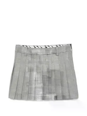 WRSTBHVR Nuria Check Pleated Skirt