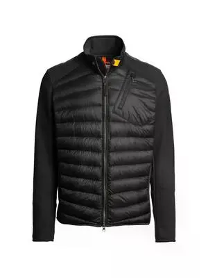 PARAJUMPERS Jayden Quilted Hybrid Jacket - Black
