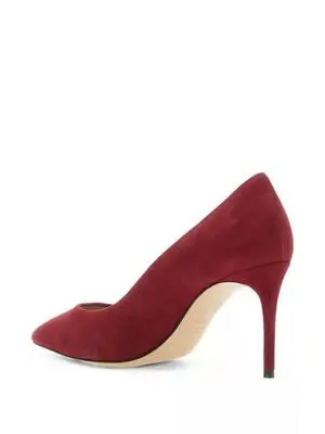 Casadei Pointed-toe Suede Pumps