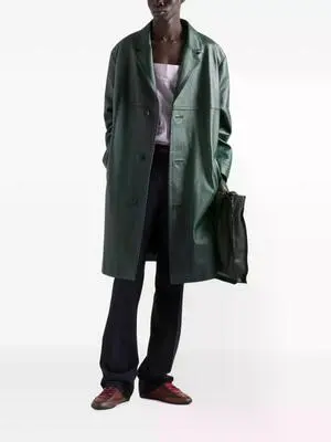 Prada Leather Coat