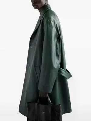 Prada Leather Coat
