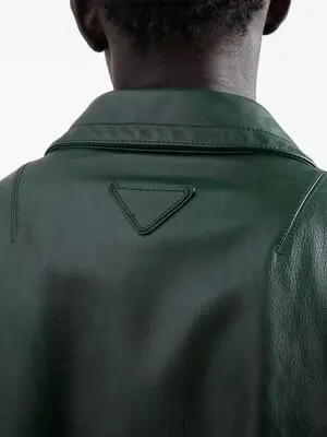 Prada Leather Coat