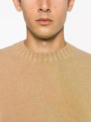 MAGAZZINO RICAMBI Ribbed-trim Crew-neck Sweater
