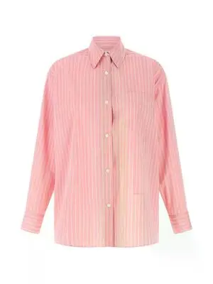 Marni Striped Oversized Shirt - Pink