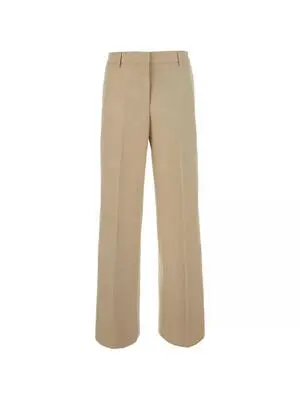 PT TORINO Pressed-crease Wide-leg Trousers - Neutrals