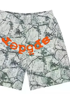 SP5DER Real Tree Og Web V2 Track Shorts