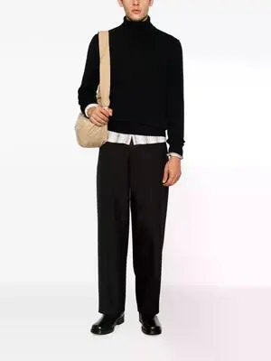 MAGAZZINO RICAMBI Ribbed Knit Roll Neck Sweater