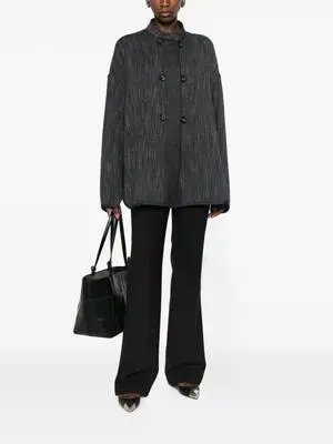 Emporio Armani Double-breasted Herringbone Jacket