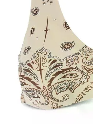 VENUJA Paisley-print Crystal-embellished Bikini