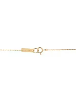 Isabel Marant Étoile Tone Brass Teardrop Pendant Necklace