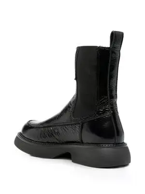 COPENHAGEN  Patent Leather Ankle Boots