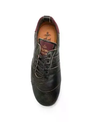 VIVIENNE WESTWOOD Drunken Trainer Leather Sneakers
