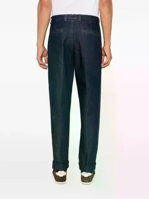 BERWICH Pleated Turned-up Trousers