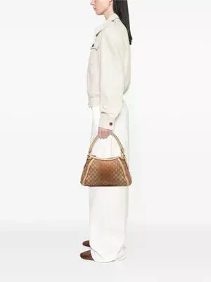 Gucci Gg Canvas Lurex Scarlett Handbag
