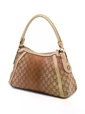 Gucci Gg Canvas Lurex Scarlett Handbag