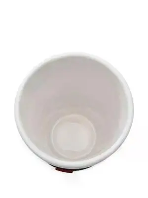 LOUIS VUITTON 2010s Damier Cup And Straw - White