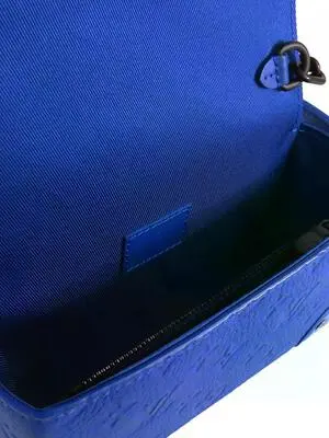LOUIS VUITTON Monogram Taurillon Steamer Wearable Wallet Crossbody Bag - Blue