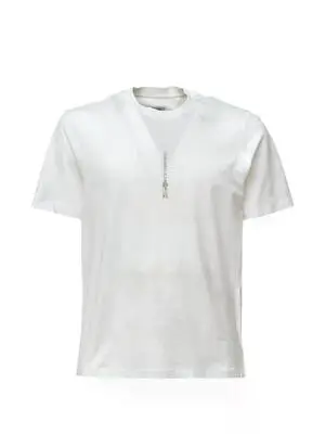 C.P. COMPANY 30/1 Logo-print Cotton T-shirt - White