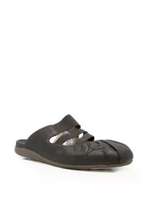 PUMA Speedcat Leather Mules - Brown