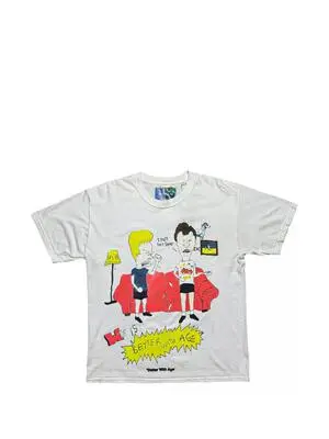 BETTER WITH AGE Graphic-print T-shirt - White