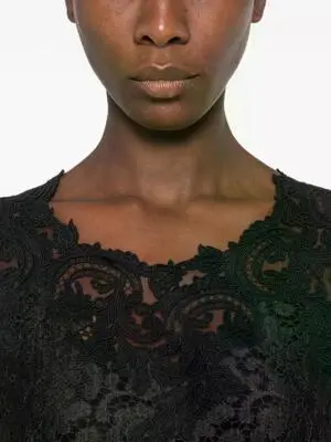 Ermanno Scervino Floral-lace Mini Dress