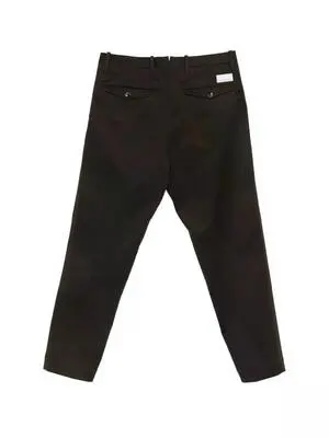 NINE:INTHE:MORNING Slim-fit Button-fastening Chinos - Brown