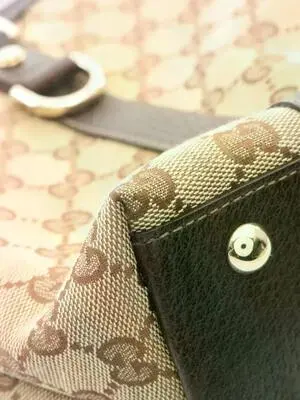 Gucci 2010s Abby Gg Canvas Tote Bag - Neutrals
