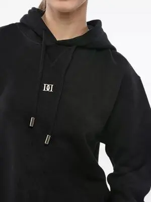 Dsquared2 Monogram-plaque Drawstring Hoodie