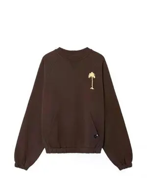 Palm Angels Feel High Regular Crewneck Sweatshirt