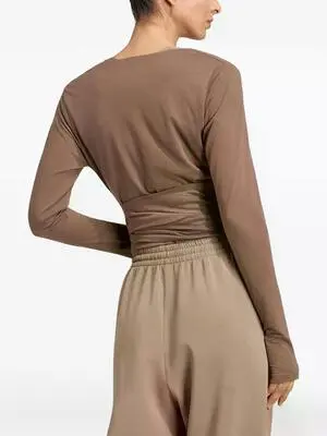 Adidas 3-stripes Studio Wrap Top