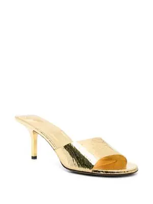 Jacquemus Heeled Sandals - Gold